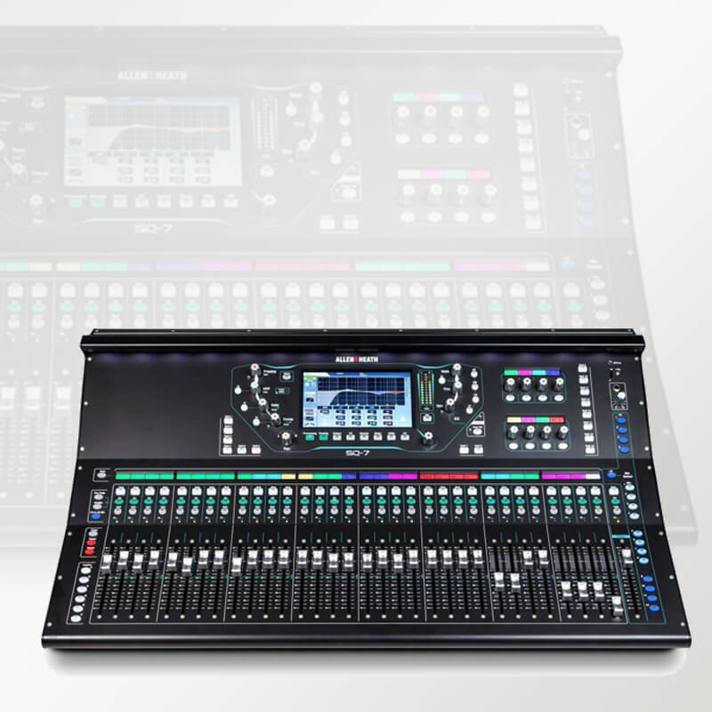 Allen & Heath SQ-7 32 Channel Digital Mixer – Rauf Electronics