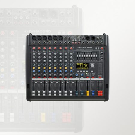 Dynacord PowerMate 600-3 8-Channel Powered Mixer – Rauf Electronics