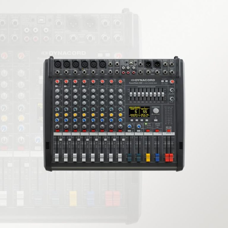 Dynacord PowerMate 600-3 8-Channel Powered Mixer – Rauf Electronics